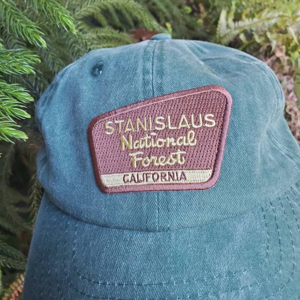 National Forest Patch / Embroidered Iron on Patch / National Park ...