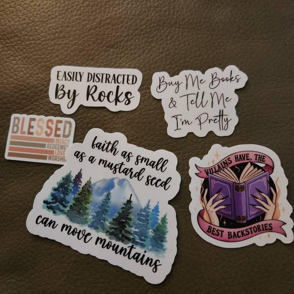 Stack of Books Sticker, Teacher Sticker, Librarian, Book Lover Decal ...