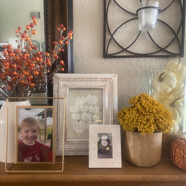 Neutral Pumpkin Painting, Modern Fall Print, Printable Wall Art, Beige ...