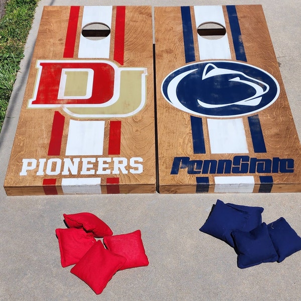 Custom College Cornhole Boards, Custom Cornhole Boards, College ...