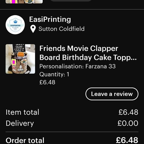 Friends Movie Clapper Board Birthday Cake Topper Personalised Set - Etsy UK