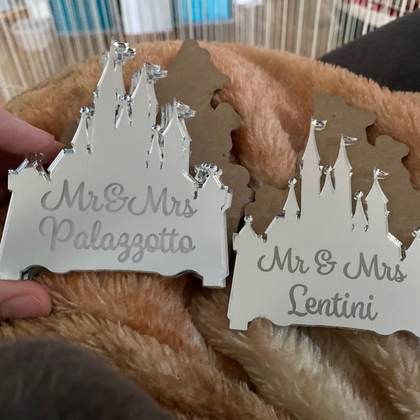 Castle Wedding Name Place Card, Sign, Centerpiece, Table Numbers, Cake ...