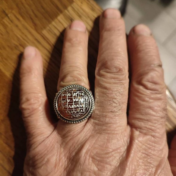 Ayatul Kursi Taweez Abjad Necklace Islamic Inscribed Prayers Vefq ...