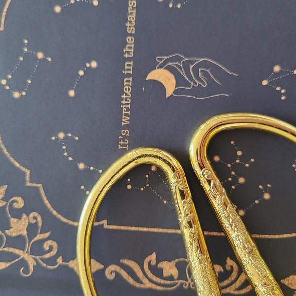 Stars & Moon Phases Book of Shadows Hardcover Journal, Constellations ...