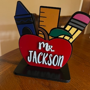 Personalized Librarian Name Plate, Librarian Gifts, Personalized Desk ...