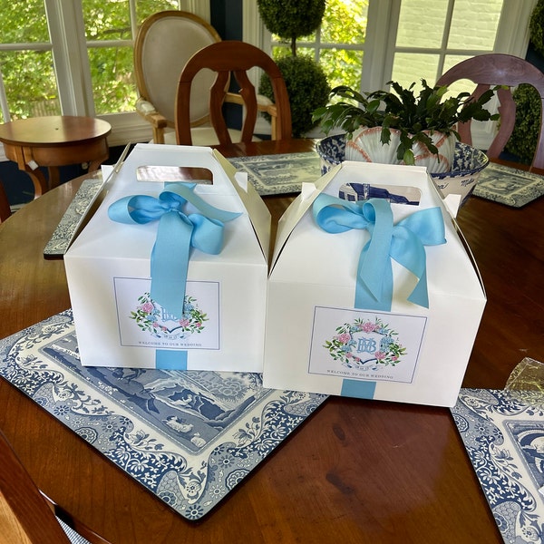 ASSEMBLED Script Wedding Welcome Boxes for Hotel Guests - Welcome to ...