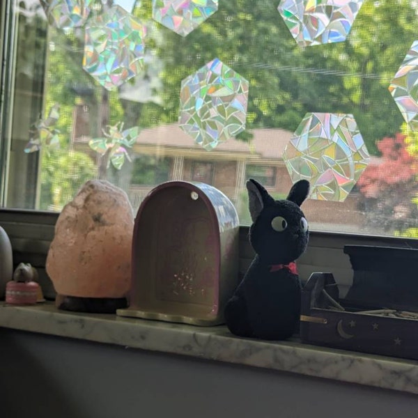 Floral Shrine, Made to Order, Handmade Clay Shrine, Hand Painted Mini ...