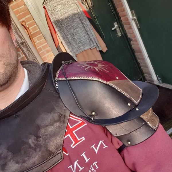 Shoulder Armor Pattern - / SCA / Larp / Costume With Yggdrasil / the ...