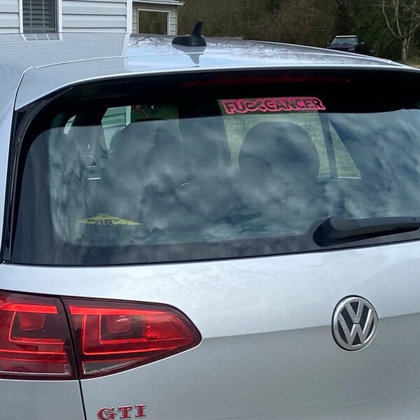 F**k Cancer V4 Sticker Decal - Etsy