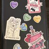Book Boyfriend Conversation Heart Stickers - Etsy