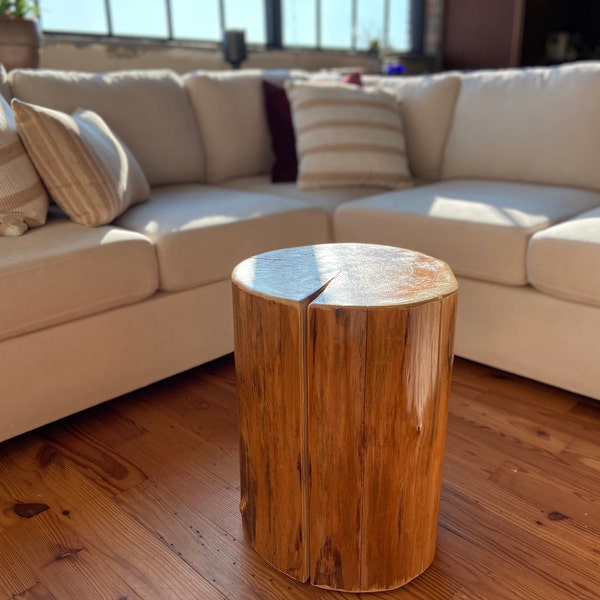 Cedar Stump Side/end Table - Etsy