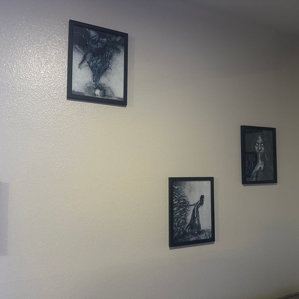 Addiction- Art PRINT Original Oil Painting Artwork Mental Health ...