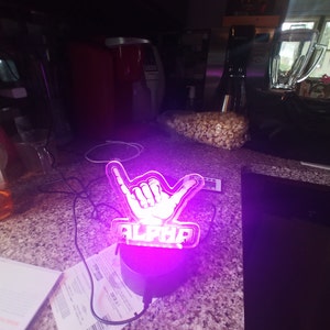 Delta Sigma Theta LED Light | Etsy