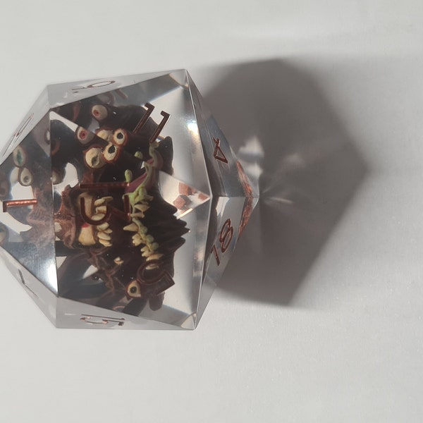 Treasure Mimic D20, 55mm - Etsy