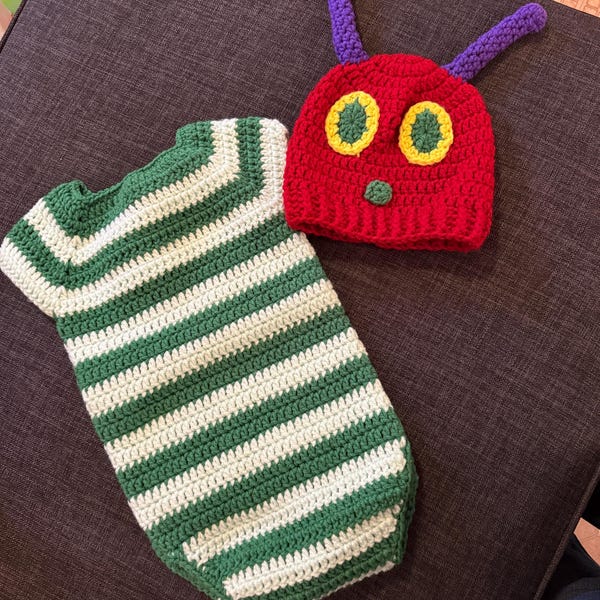 Handmade Waldo-inspired Wenda and Waldo Baby Crochet Outfit/costume ...
