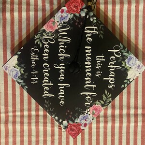 All Thanks to Them Signature Graduation Cap Topper Grad Gift - Etsy