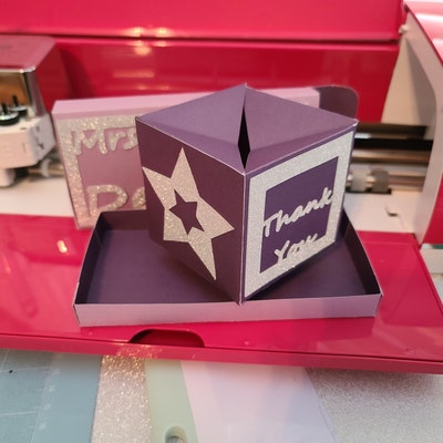 Jumping Box Pop up Cube SVG Template, Surprise Box Svg, Photo Frame for ...