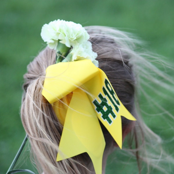 Football Cheer Bow / Cheer Bow / Football Bows / Custom Football Bows ...
