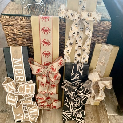 4 Inch Wired Ribbon Wired Ribbon Ribbon for Wreaths Easter - Etsy