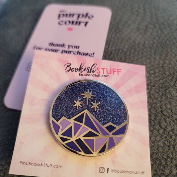 ACOTAR Enamel Pin, A Court of Thorns and Roses Enamel Pin, ACOTAR Gifts ...