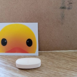 Duck Peeker Rear View Mirror/sun Visor Decal - Etsy