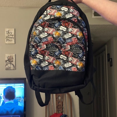 Backpack Sewing Pattern in 2 Sizes, Large and Medium Backpack Pattern ...
