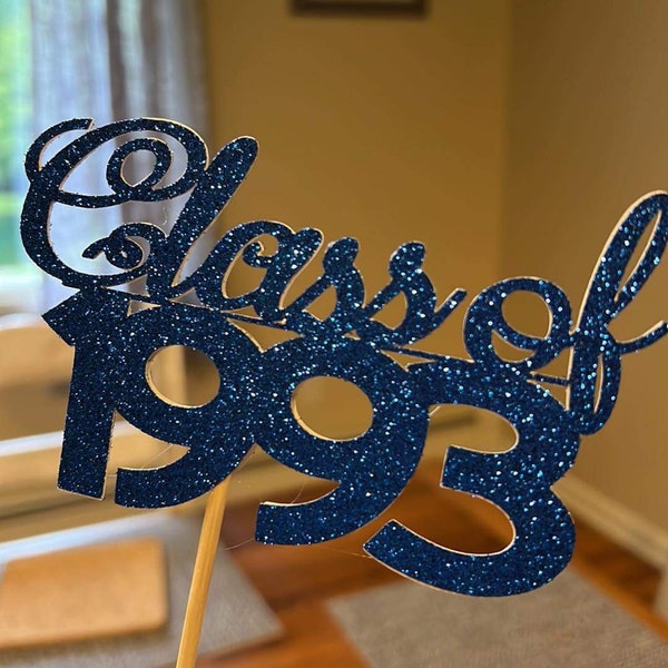 1993 Reunion Centerpiece Sticks, 30th High School Reunion, Class of ...