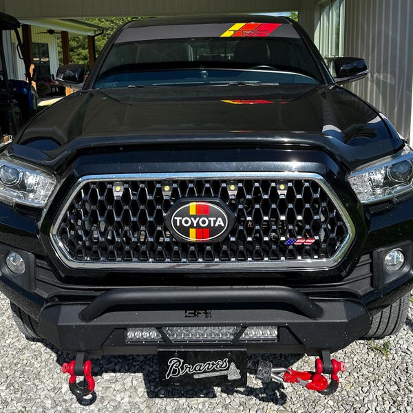 Toyota TRD Windshield Sun Strip Banner Printed Retro Vintage Heritage ...