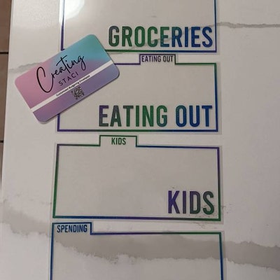 Wallet Dividers With Tabs Colorful Cash Dividers for Wallets Cute Cash ...