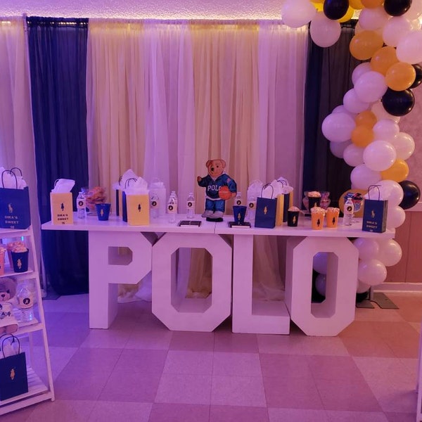 Set of 12 Polo Player Vinyl Decal, Polo Horse Decal Stickers, Party ...