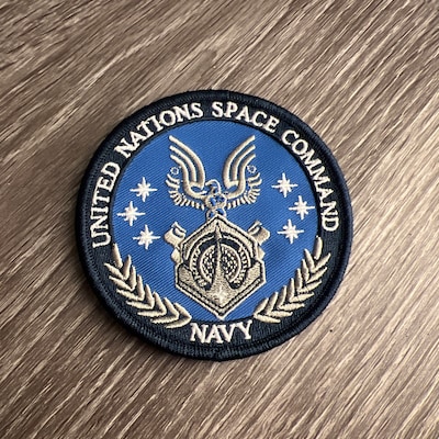 United Nations Space Command UNSC Navy, Military Morale Patch - Etsy
