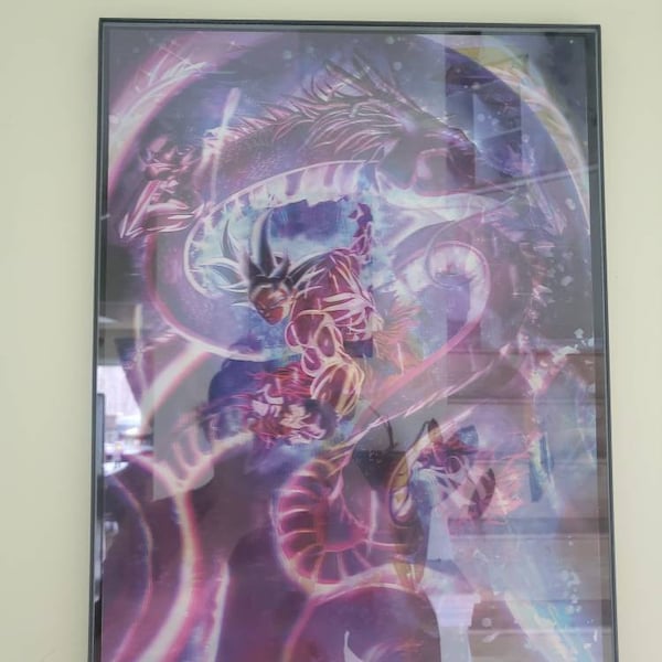 3D Lenticular Anime Poster Moving Wall Art, Animated Flip Effect Print ...