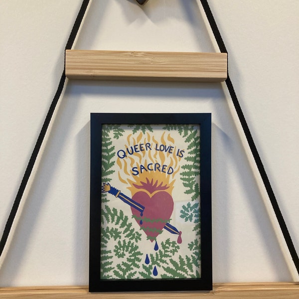 Queer and Wild Mini Prints A6 Postcard Prints - Etsy