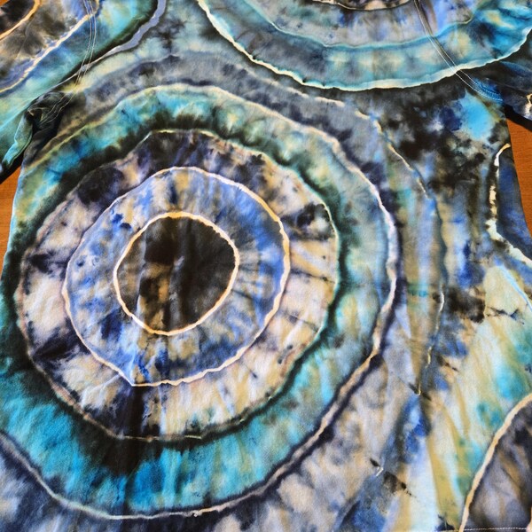Holographic Ice Dyed Geode Tie Dye Shirt, Ice Dye, Tie Dye Shirt, Geode ...