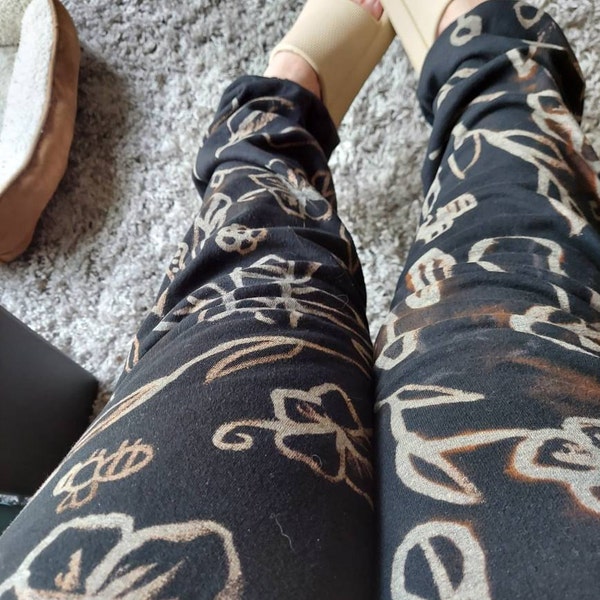 Alternative Jeans With Chain| Alternative Clothes| Handmade Jeans ...