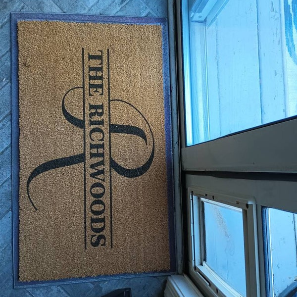 Sod off Funny Welcome Mat Custom Coir Doormat Home Decor Housewarming ...