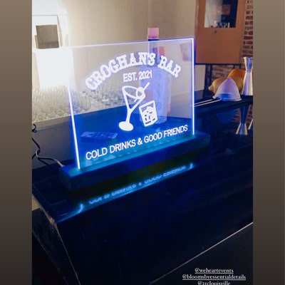 Class C Multi NEON Color Chasing LED Campsite Sign Camper Pop - Etsy