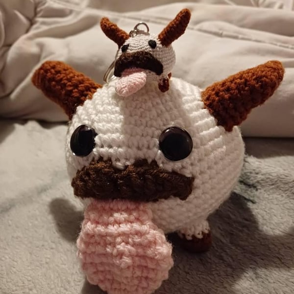 Fat Nuggets Crochet Pattern, Hazbin Hotel, Angel Dust Pig, Fat Nuggets ...