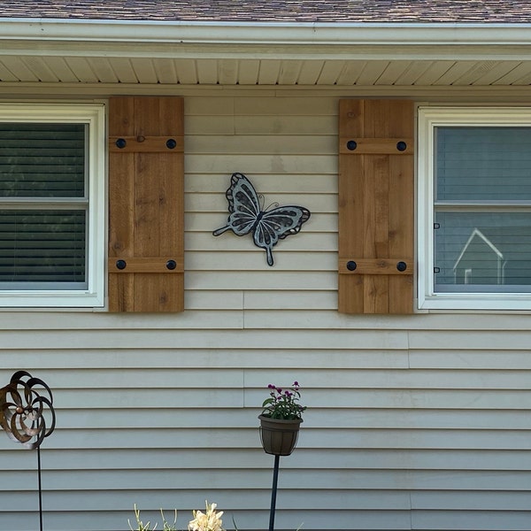 7" - 14.5” Forged Decorative Farmhouse Gate Strap Hinge for Large Gates ...