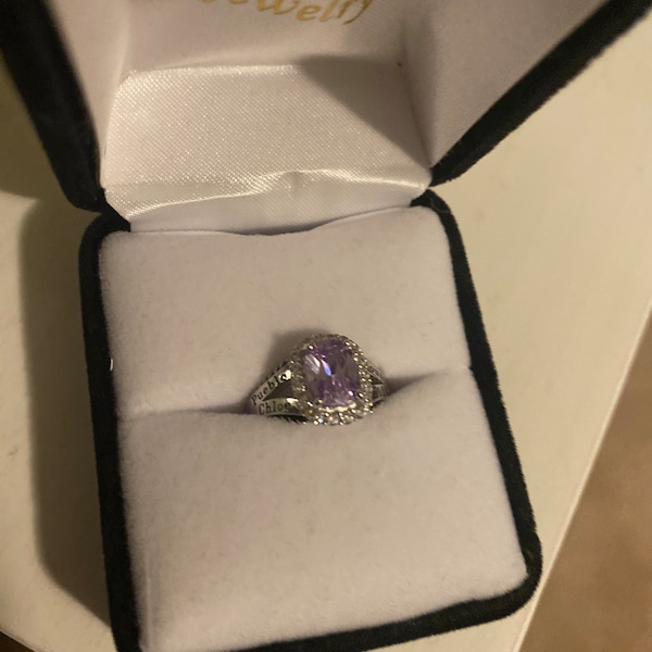 Customized Sterling Silver Women’s High School Class Ring – Style ...