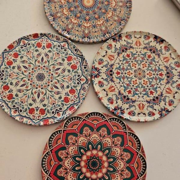 Placemats / Mediterranean Persian Pattern | Placemats Set of 2, 4, 6 ...