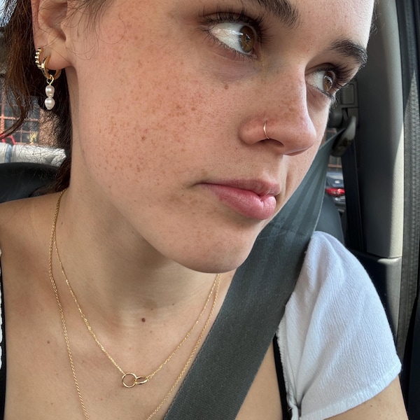 Nose Ring Hoop Varieties, Custom Sizes, Small Nose Hoop, Large Nose ...