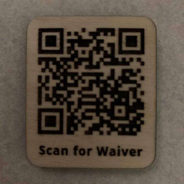 QR Code Sign for Business | Wooden QR Code Table Sign | Logo QR Sign ...