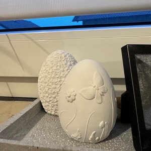 Deko Teller Set, Beton Deko ZUHAUSE Mit 2 Deko Häusern u. Herz Teelicht ...