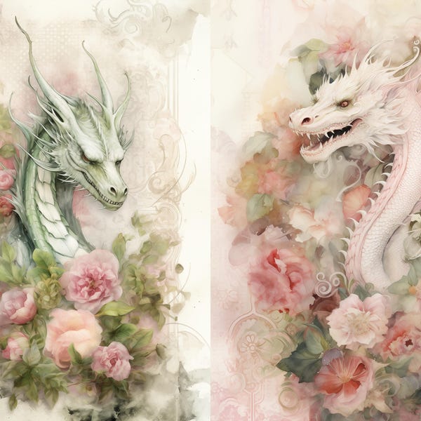 Cactus Digital Paper Pack Watercolor Cactus Backgrounds Boho Scrapbook ...