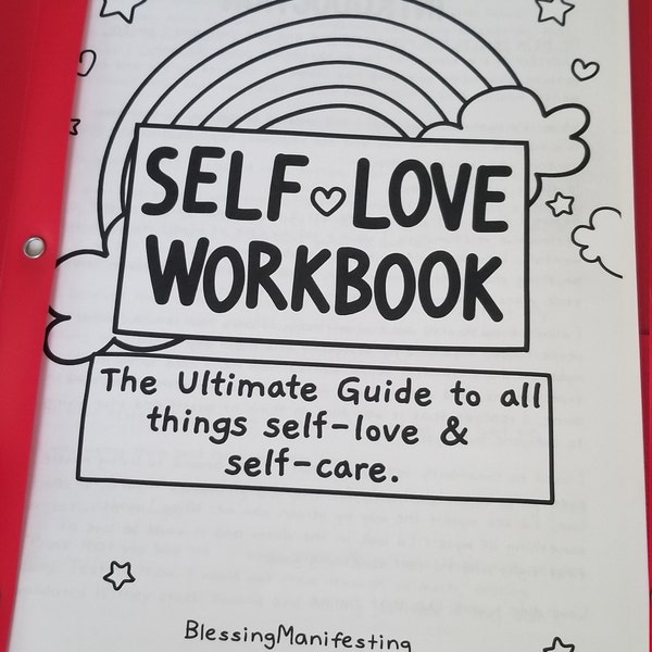 Self-love Workbook | Self-care | Self-help | Personal Growth | Bullet ...