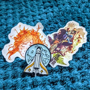 The Last of Us Part 2 Ellie Backpack Pin Badge Set Ellie | Etsy UK