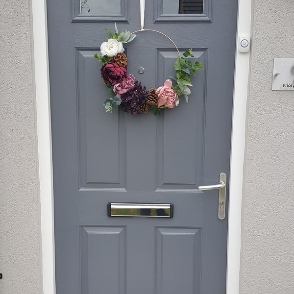 Letter A - Customised Pink Floral Alphabet Design (digital Download ...