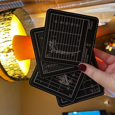 Greatest Virginia Tech Football Plays: Leatherette Coasters set of 4 - Etsy