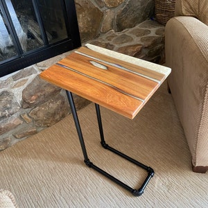 3-D Diamond Pattern Coffee Table With Sinker Cypress Blue | Etsy